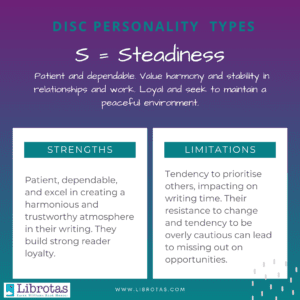 Supportive, Patient, Reliable; S (Steady) DISC Profile for Authors